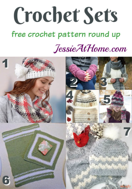 Crochet Sets - Because matching is fancy and fun! - Jessie At Home
