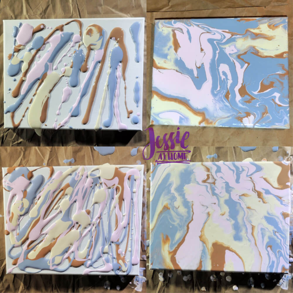 Dimensional Paint and Paint Marbling Tutorial - Jessie At Home