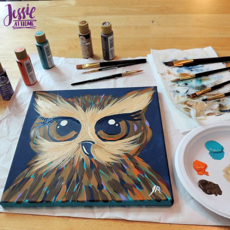 Let's Paint Live with Plaid - Learn or improve your painting skills.