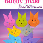 Origami Bunny Head - Fun for all ages! - Jessie At Home