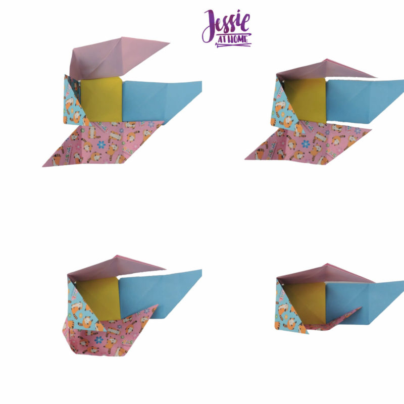 Origami Modular Cube - written, pictorial & video tutorial - Jessie At Home
