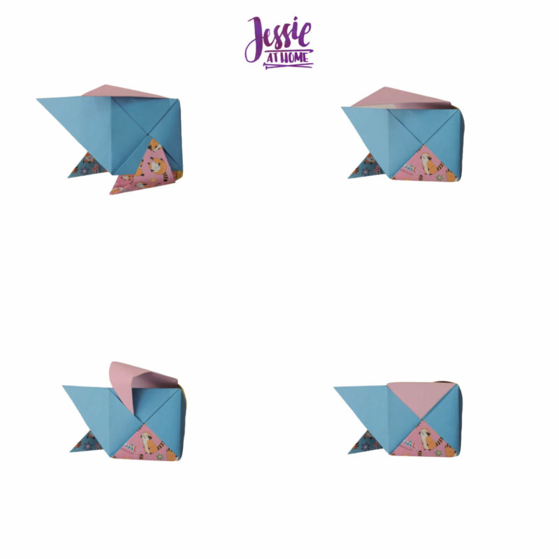 Origami Modular Cube - written, pictorial & video tutorial - Jessie At Home