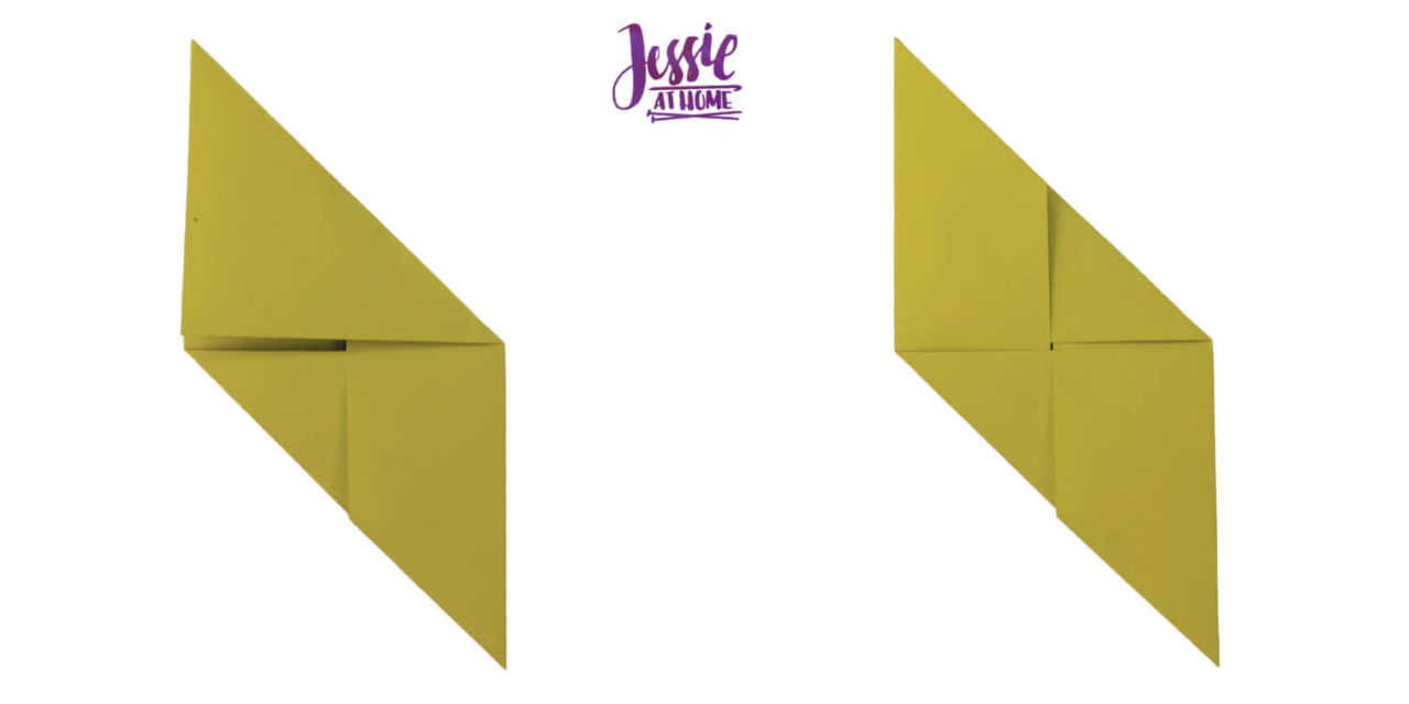 Origami Modular Cube - written, pictorial & video tutorial - Jessie At Home