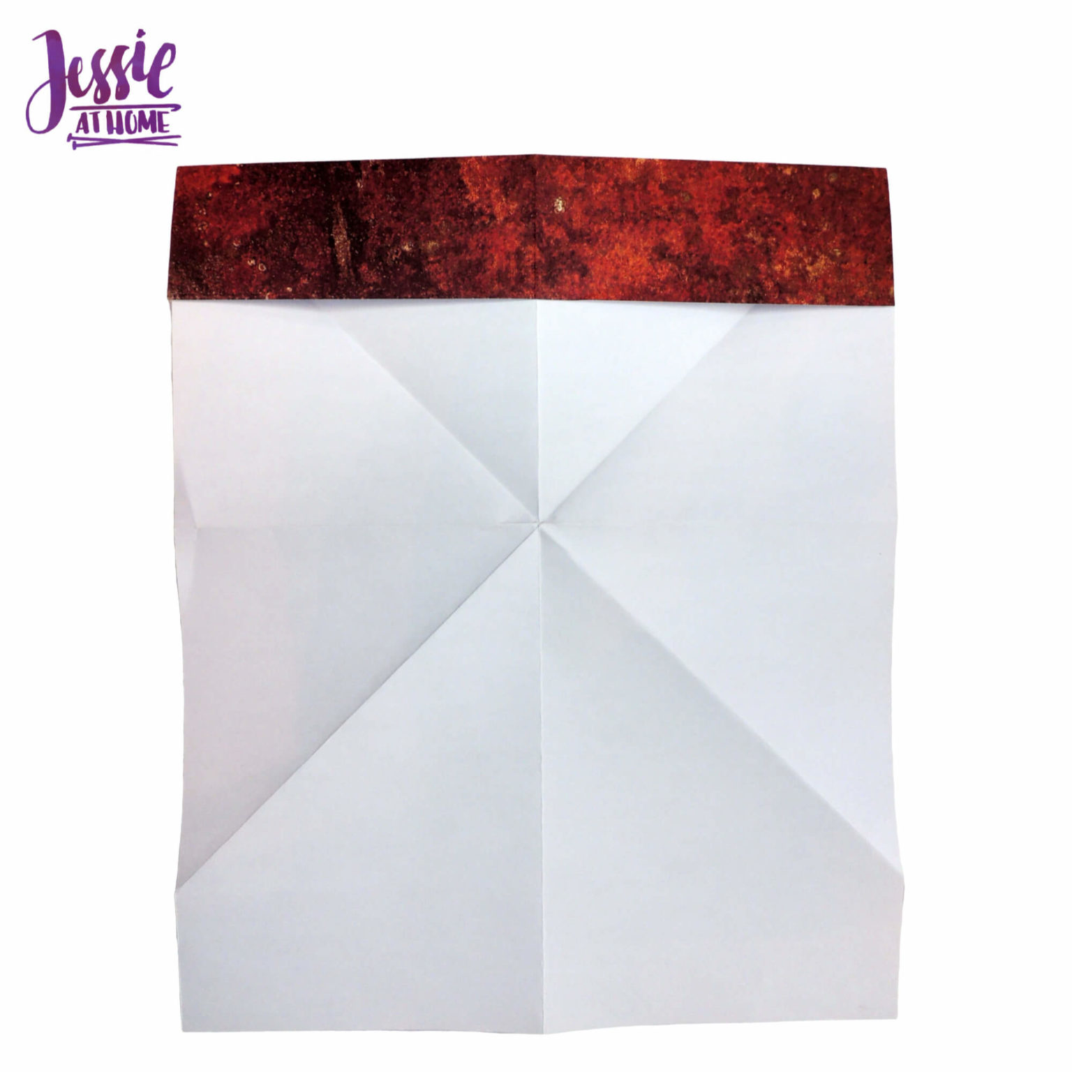 Origami Knight Helmet - written and pictorial tutorial - Jessie At Home