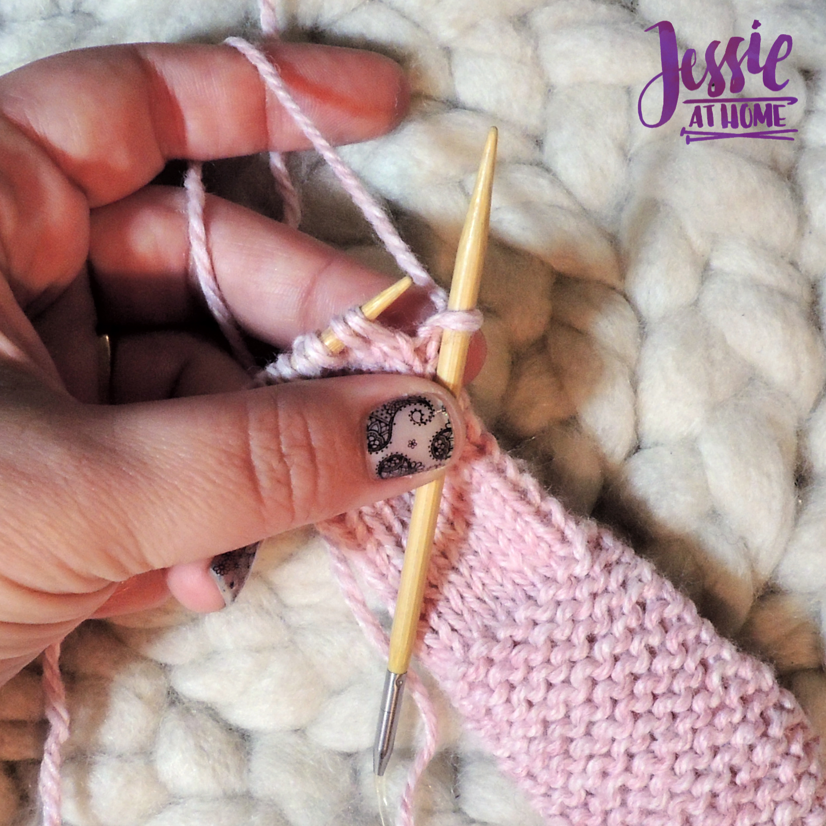 Slip Stitch Edge Knit Edging Stitchopedia Video & Photo Tutorial