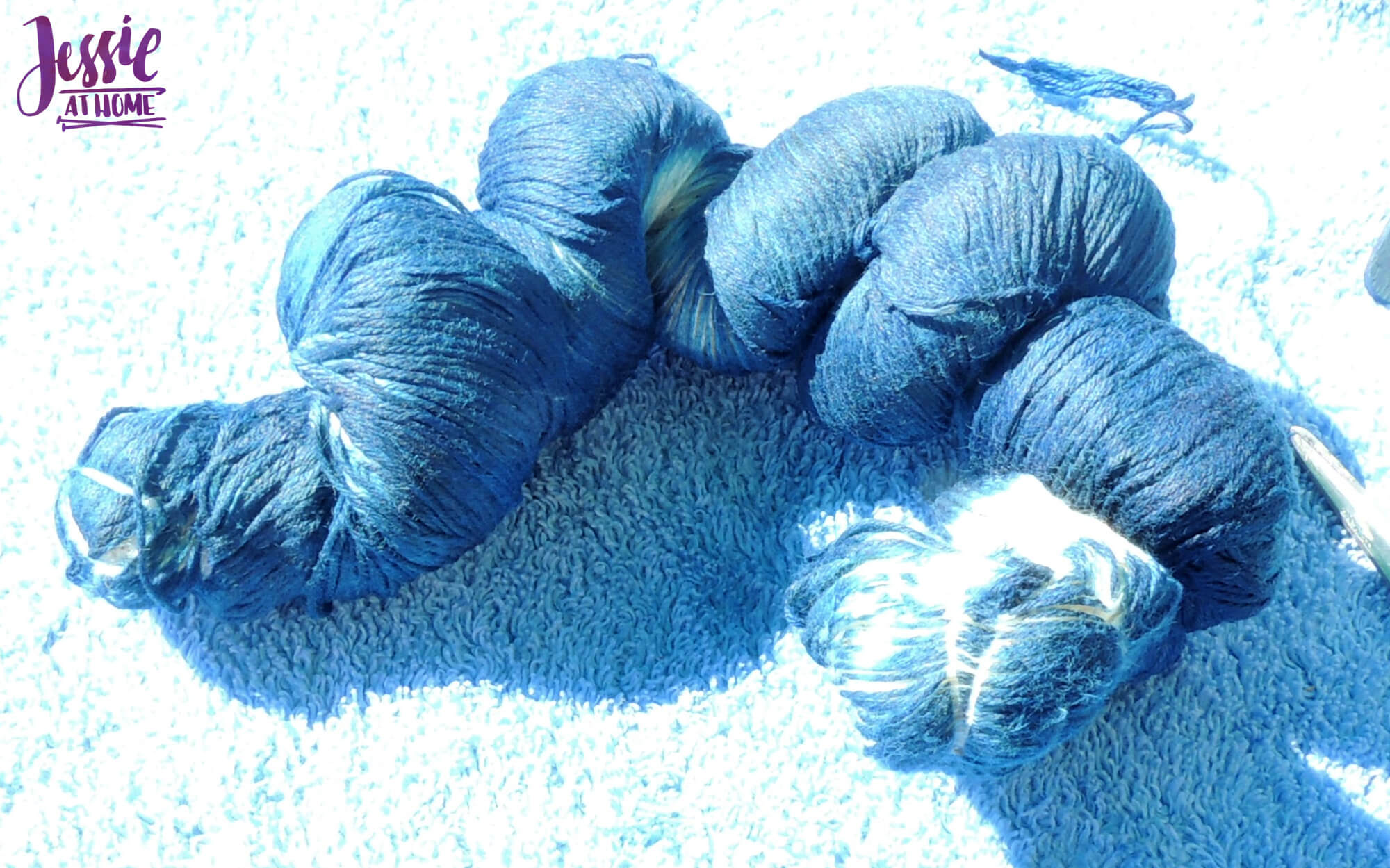 Yarn Dyeing with Indigo - This is so cool! - Jessie At Home