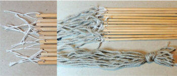 Stick Weaving Tutorial - a fun and useful medieval craft