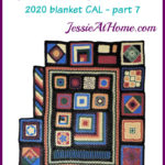 Ginny's Grannies CAL Part 7 - Circle, Star, Logs, & Stripes