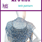 Mesh Knit Shawl: Just Meshing Around - Easy and Elegant
