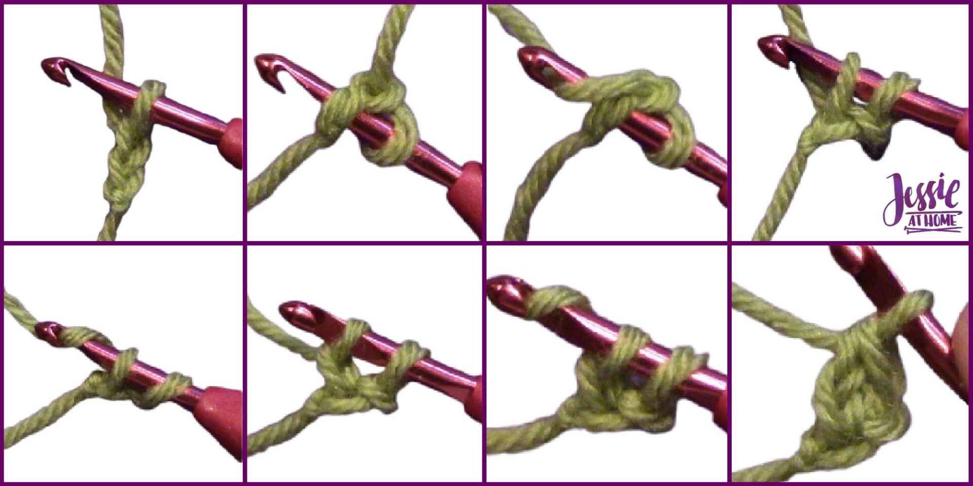 How to FSC - Foundation Single Crochet - Jessie At Home