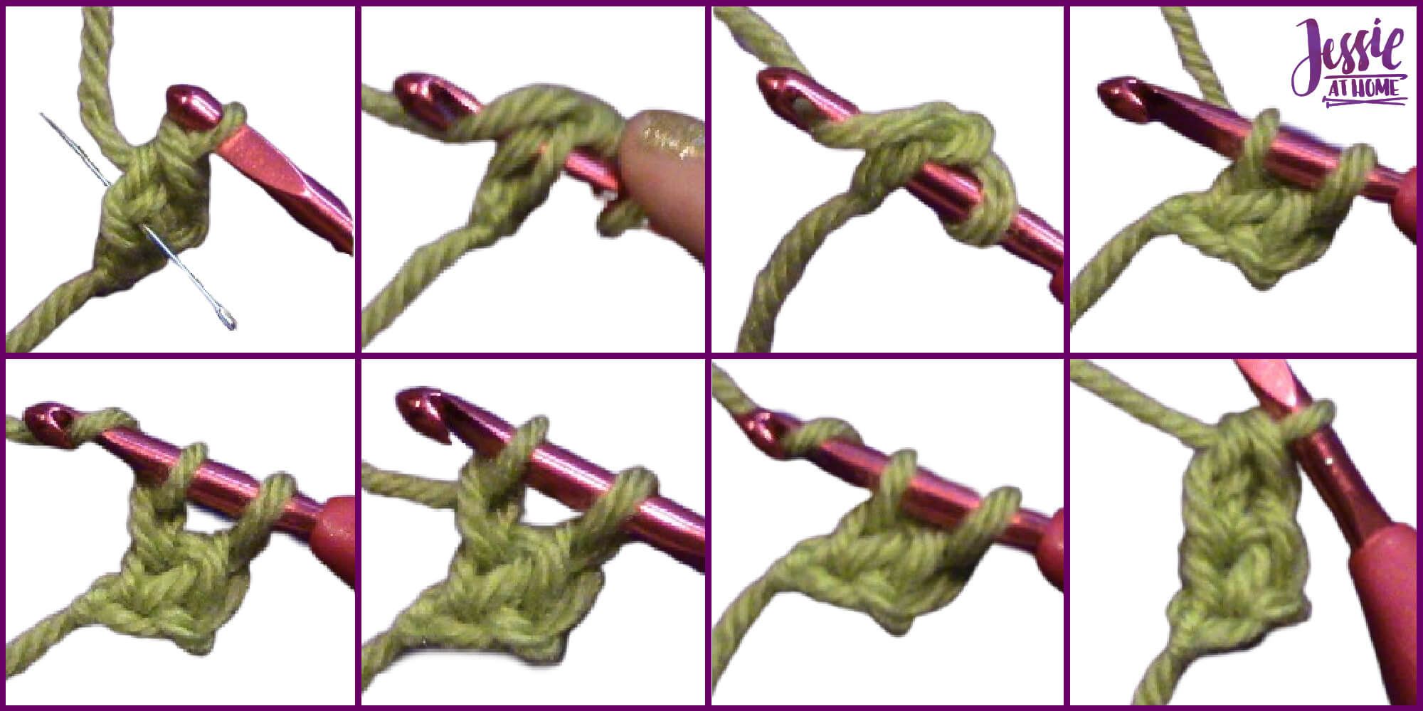 How to FSC - Foundation Single Crochet - Jessie At Home