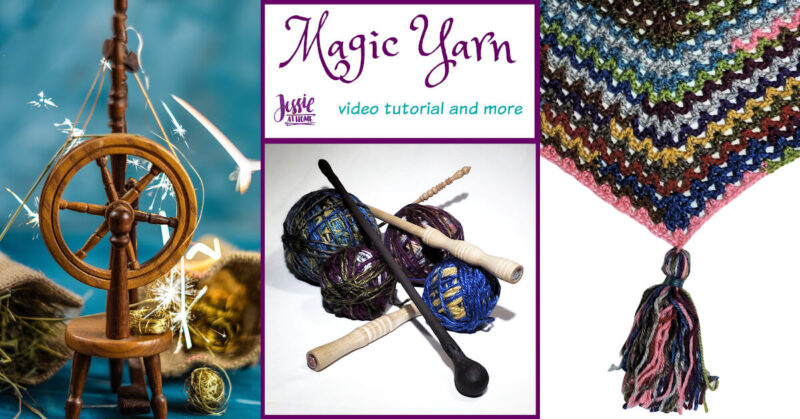 Magic Yarn: video tutorial and more - Jessie At Home