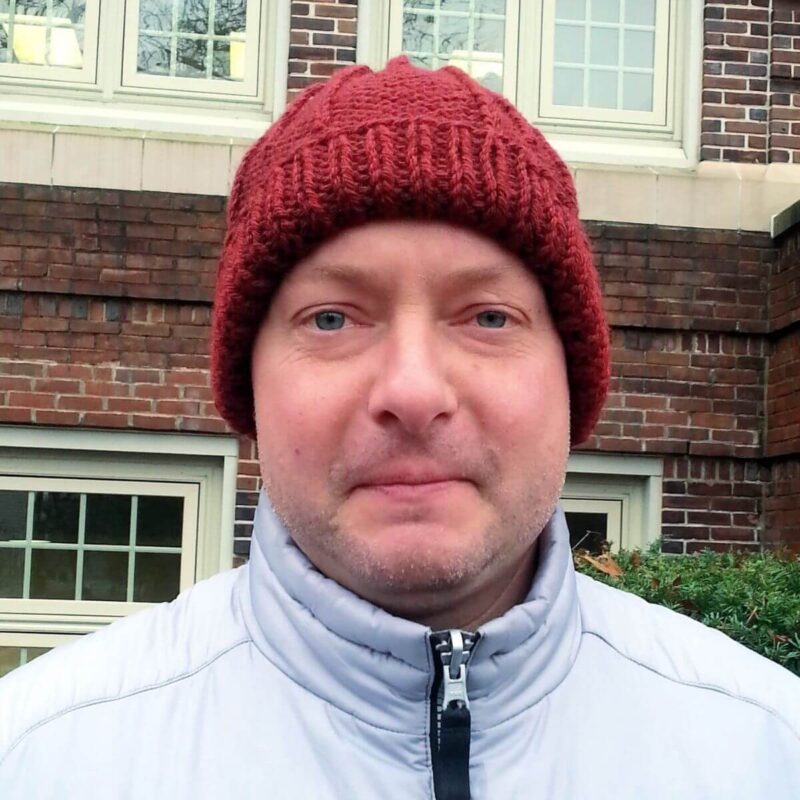 Matrix Hat - a knit pattern for when you need to escape