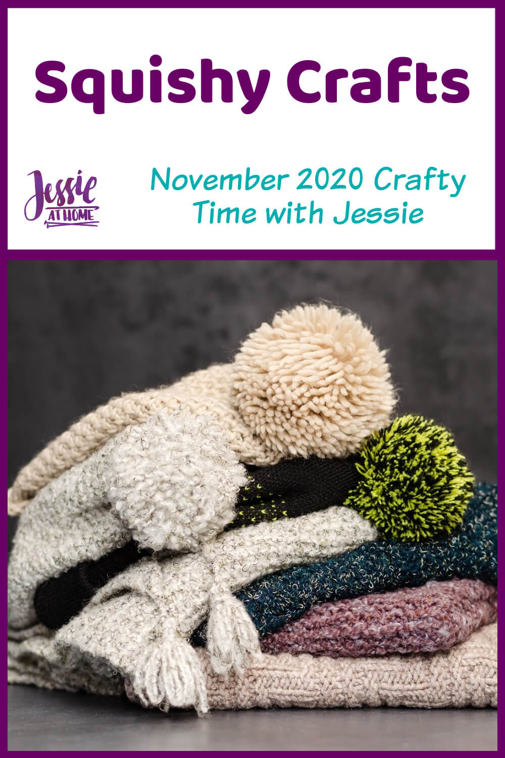 Squishy Crafts - November 2020 Crafty Time with Jessie - Jessie At Home