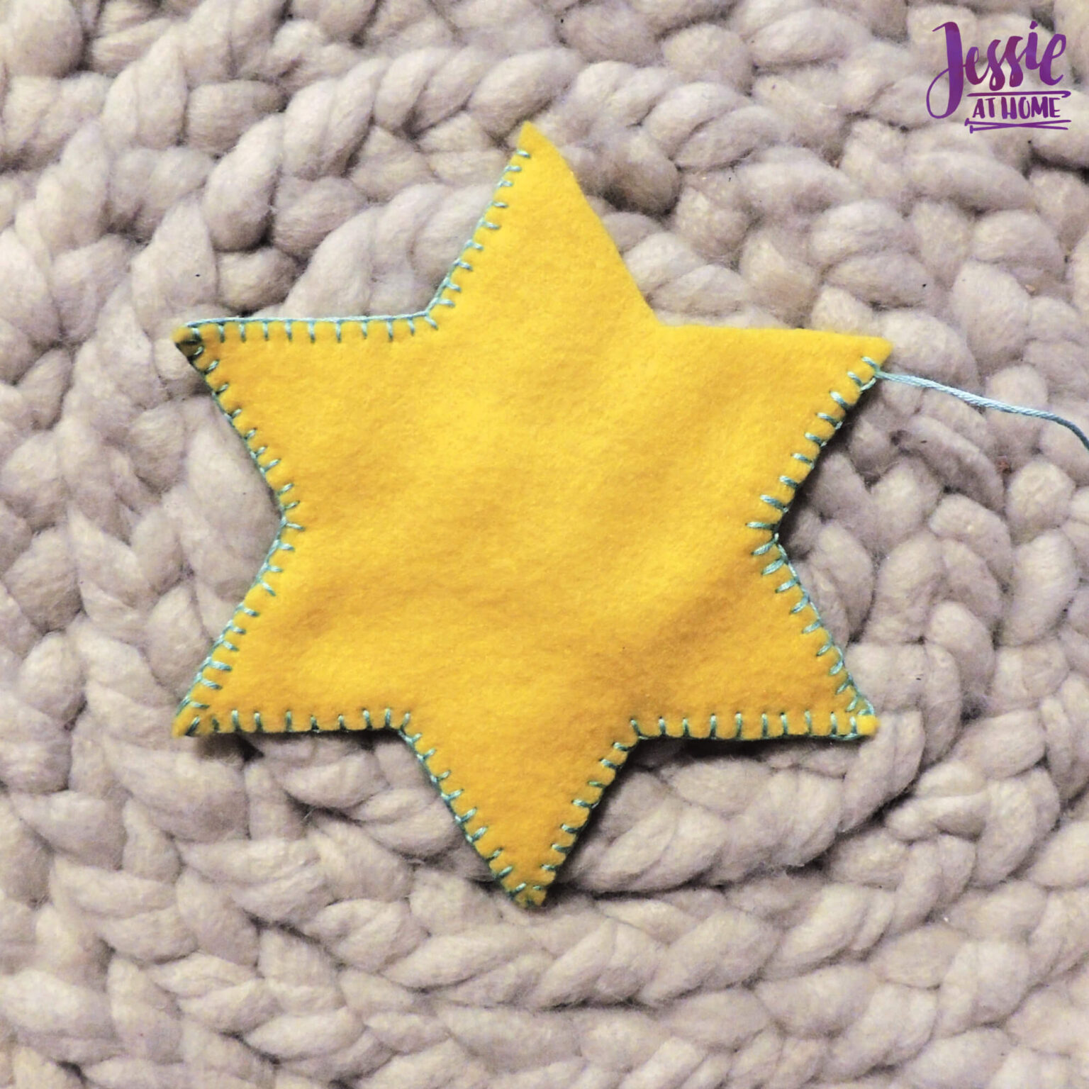 Felt Holiday Star - Shine Bright, Be Merry! - Jessie At Home