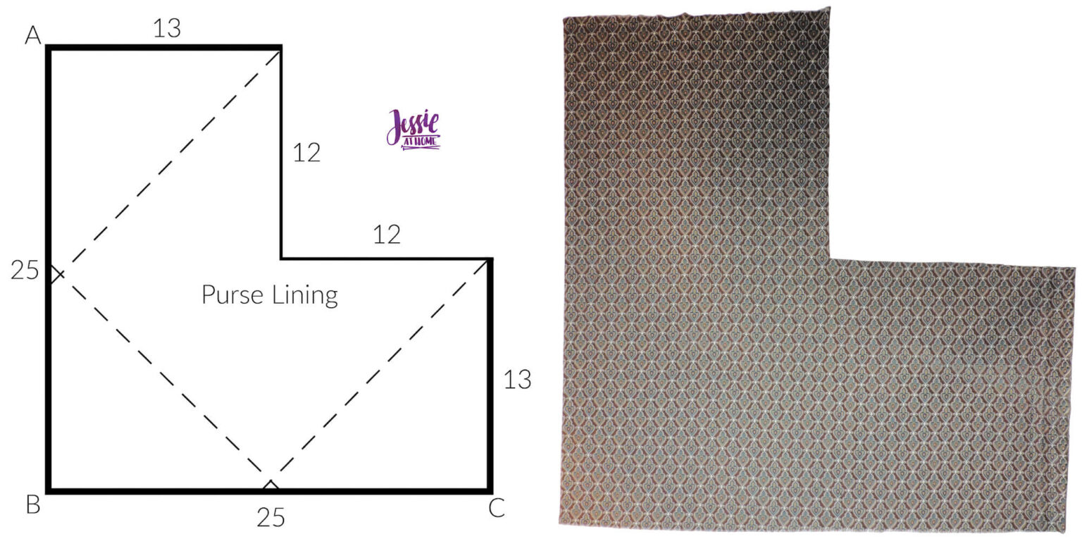 Come Together Purse Lining Sewing Tutorial - with 2 mini bags! - Jessie ...