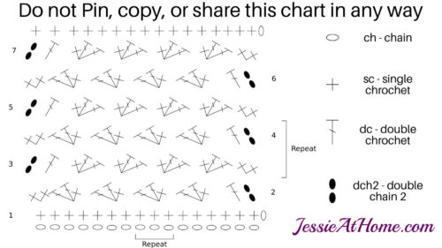 Blanket Stitch - written, photo, and video crochet tutorial - Jessie At ...