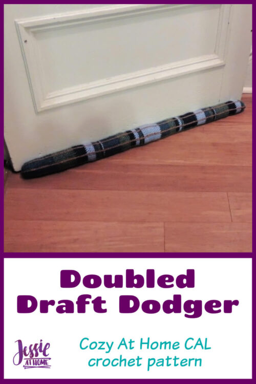 Doubled Draft Dodger - Stay Warm and Cozy At Home - Jessie At Home