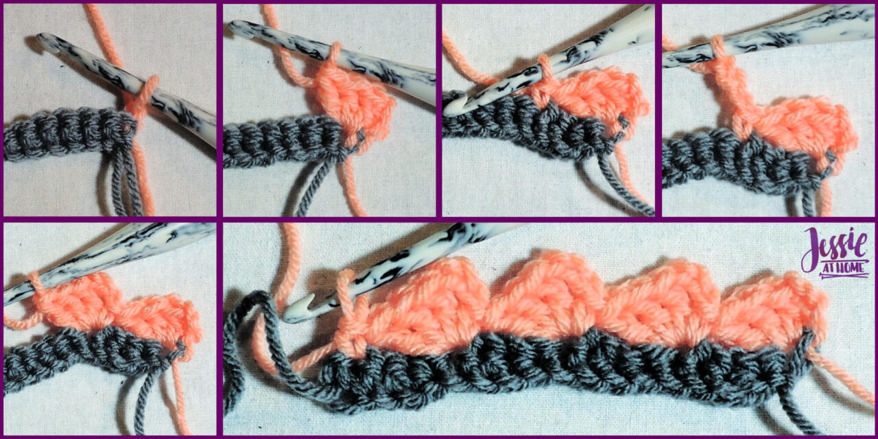 Box Stitch – written, photo, and video crochet tutorial - Jessie At Home