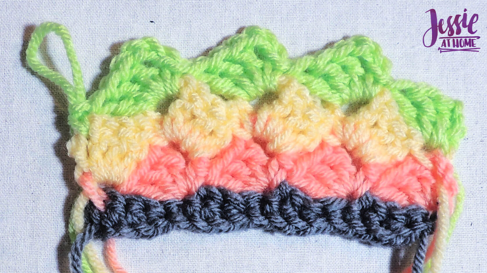 Box Stitch – written, photo, and video crochet tutorial - Jessie At Home