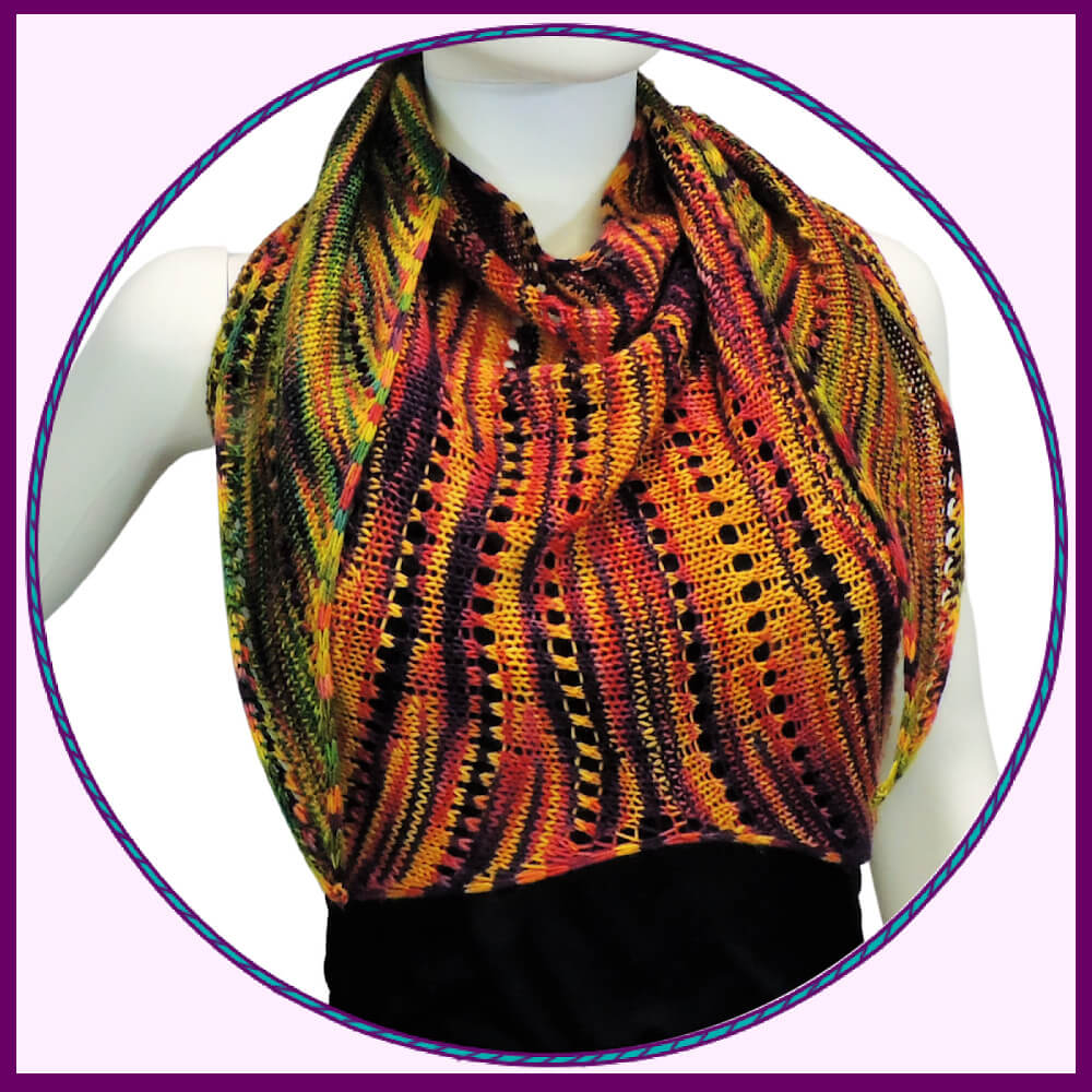 Short Row and Jacob's Ladder Success with the Dragon Wing Cowl Video