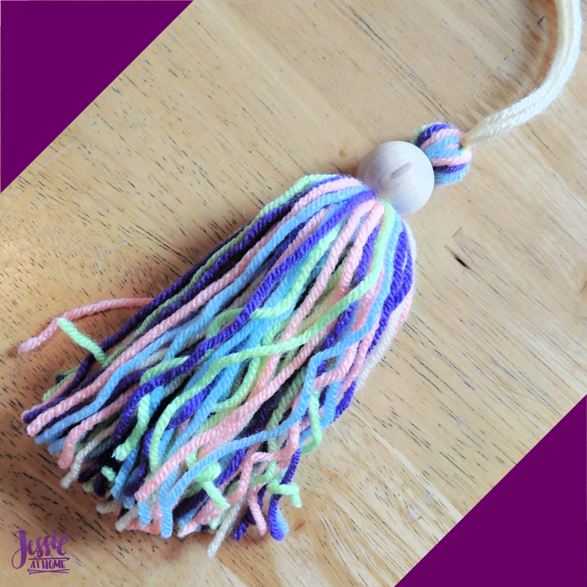 Make Large Tassels and Make a Statement - Jessie At Home