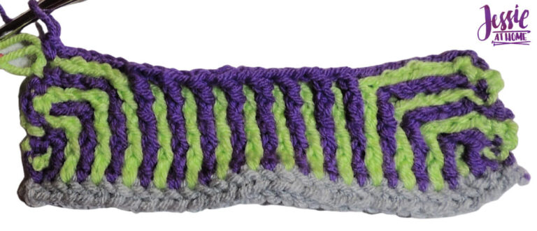 Geometry Mosaic Crochet – free stitch pattern tutorial with video