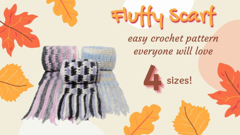 Fluffy Scarf Easy Free Crochet Pattern Everyone Will Love