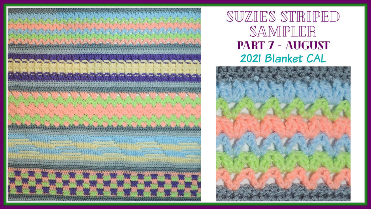 Free Crochet Along Blanket Pattern, Part 7 - Jessie At Home