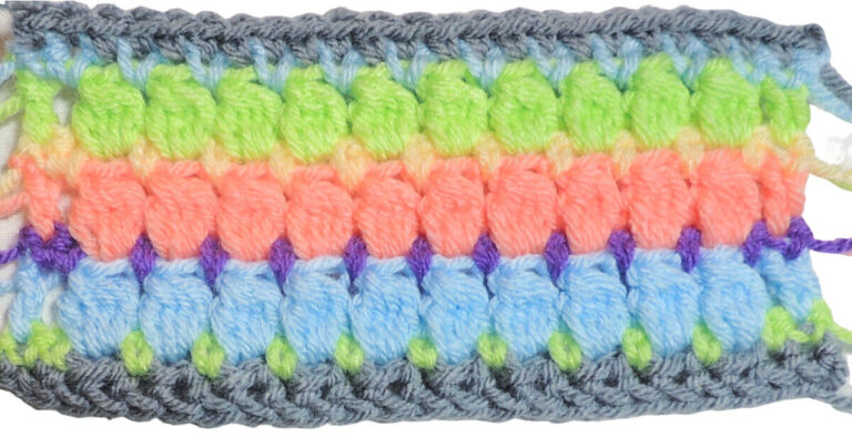 How To Crochet the 4 DC Cluster Stitch – Step-by-Step Tutorial - Jessie ...