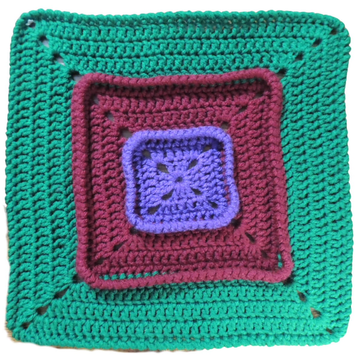 A Dimensional Square Free Crochet Pattern With Video Tutorial