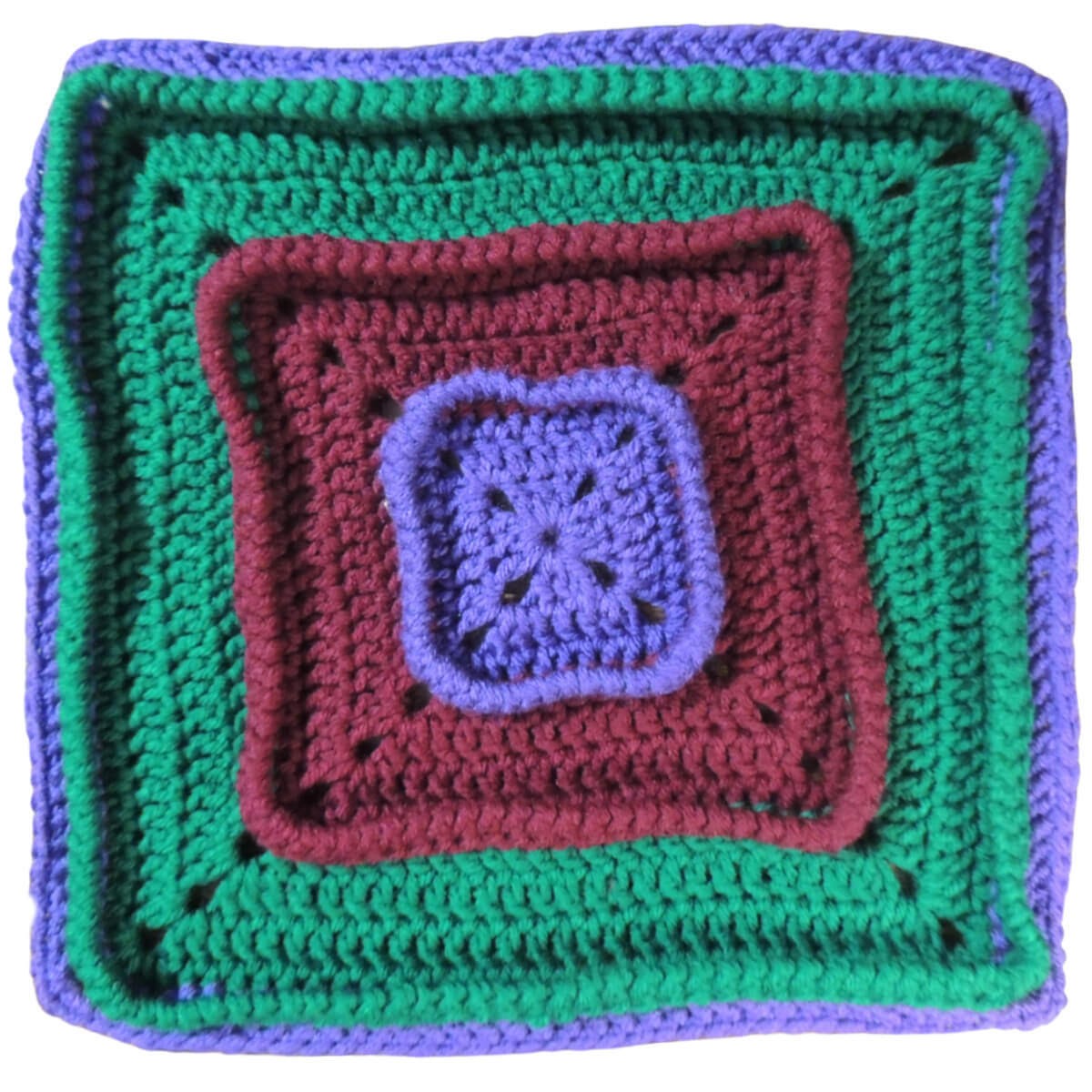 A Dimensional Square Free Crochet Pattern With Video Tutorial