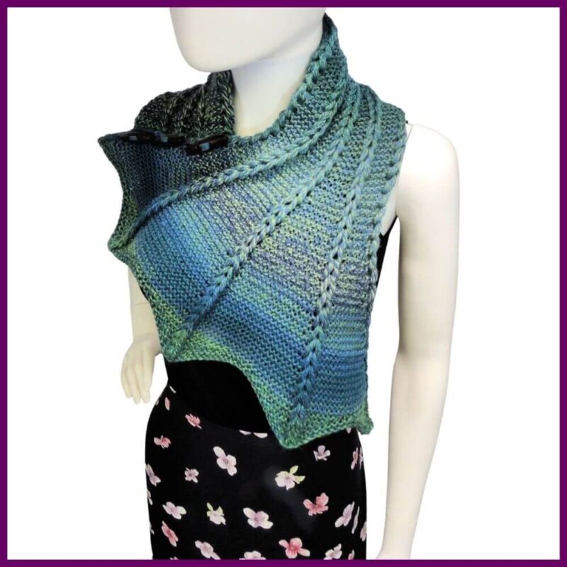 Knit Dragon Wing Cape - Jessie At Home