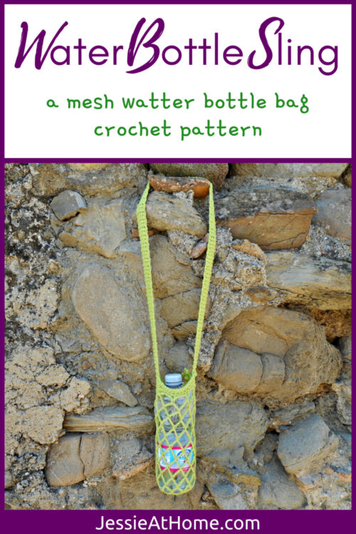 Crochet This Quick and Easy Water Bottle Sling for Your Whole Family ...