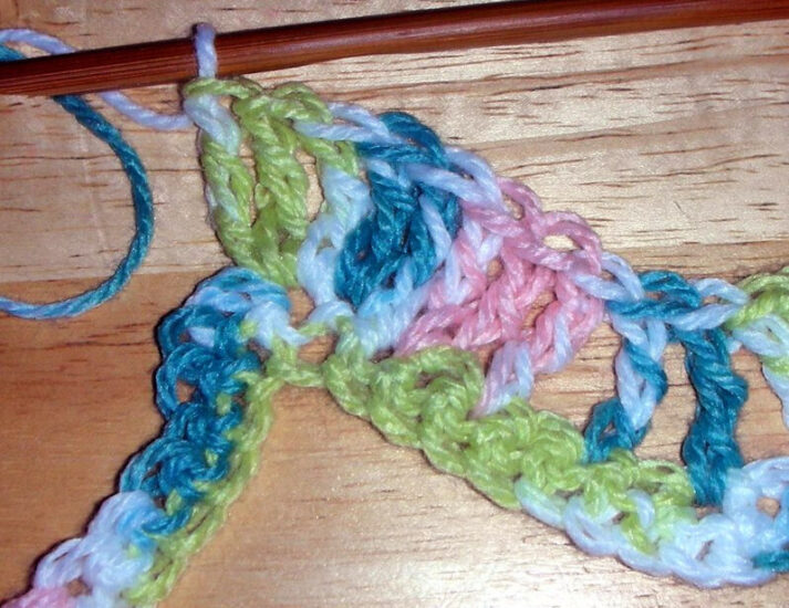 Extended Ripple: A Feather and Fan Crochet Stitch Free Pattern