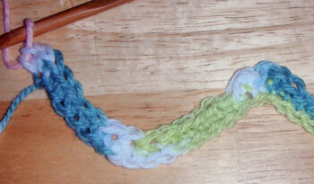 Extended Ripple: A Feather and Fan Crochet Stitch Free Pattern