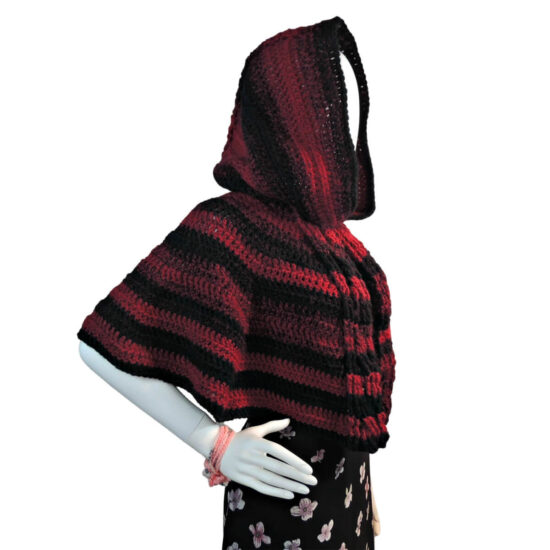 Crochet Hooded Cape Free Pattern Little Red Would Love