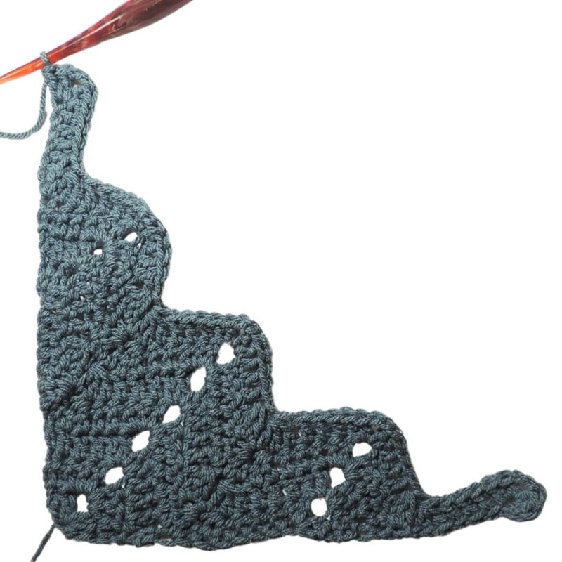 High Tide Square - Afghan Square Crochet Pattern - Jessie At Home