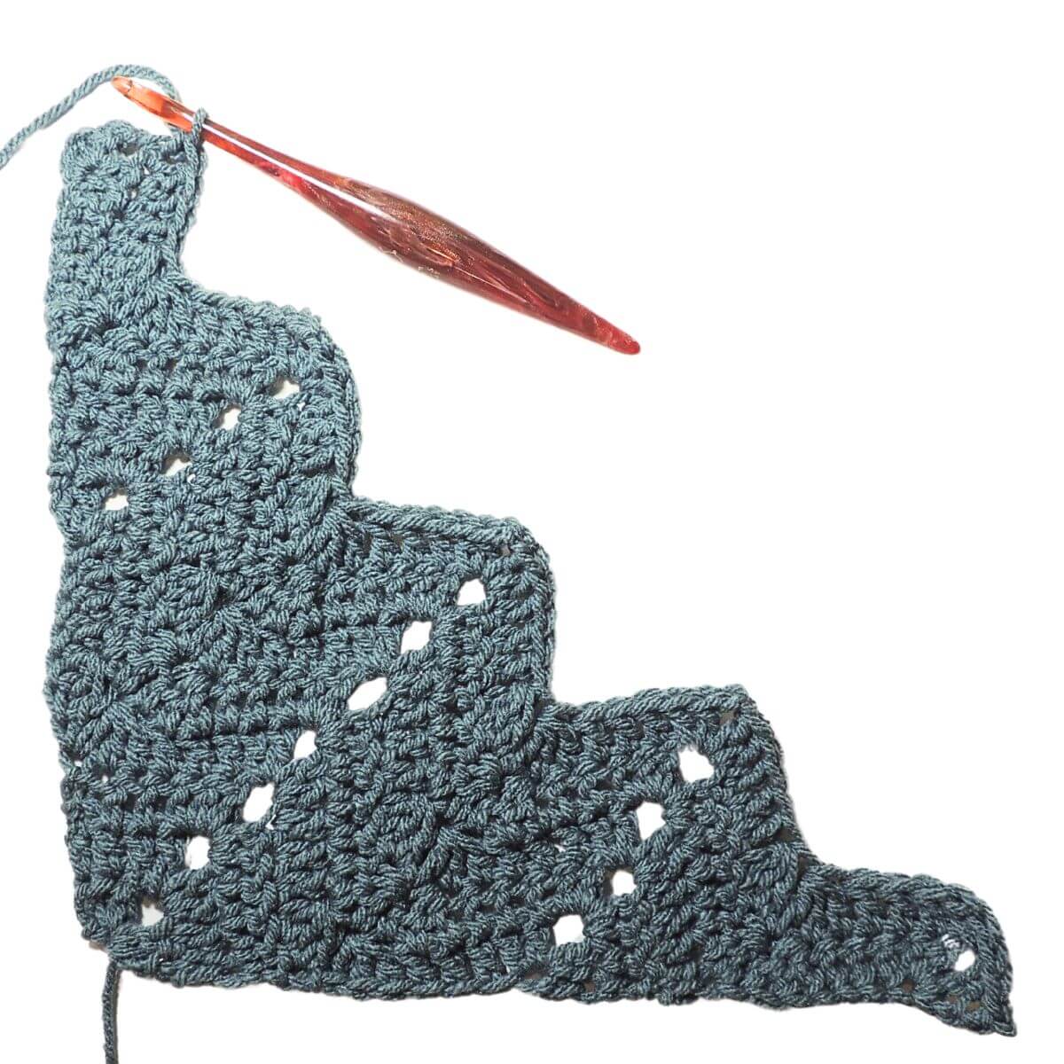 High Tide Square - Afghan Square Crochet Pattern - Jessie At Home