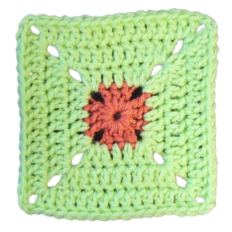 Argyle Crochet Square with Step by Step Guide - Jessie At Home