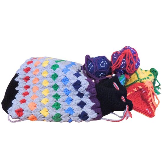 Bag of Holding Collection: RPG Dice-Shaped Bags Crochet Pattern ...
